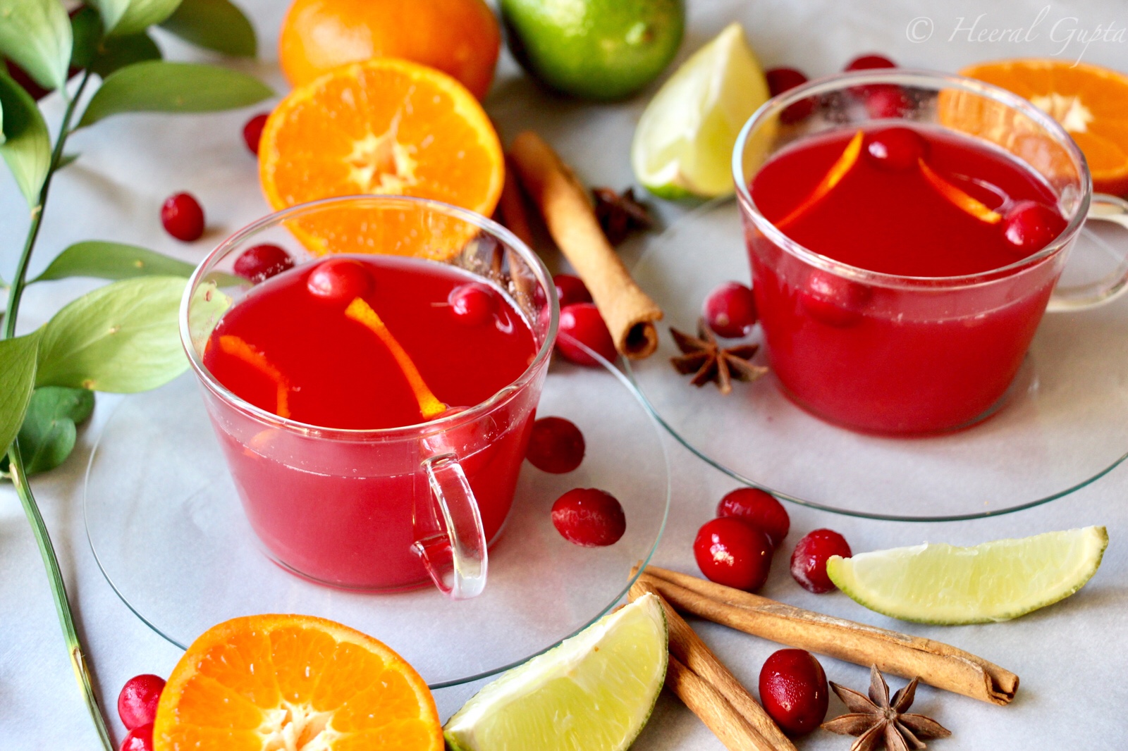CRANBERRY TEA – Zest Of Lime