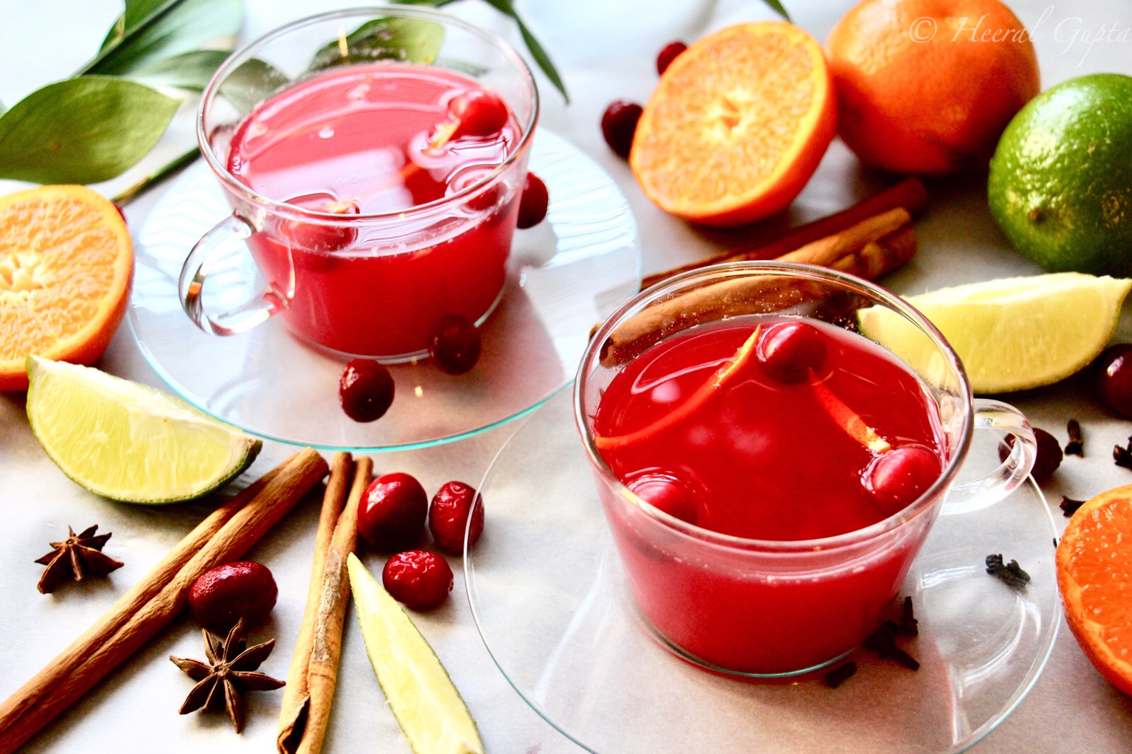 CRANBERRY TEA – Zest Of Lime